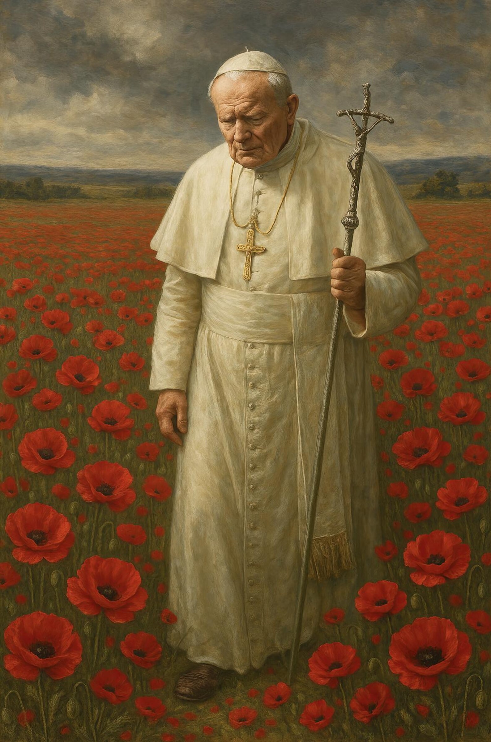 Pope John Paul II Digital Print | Catholic Saint Art | Instant Download ...