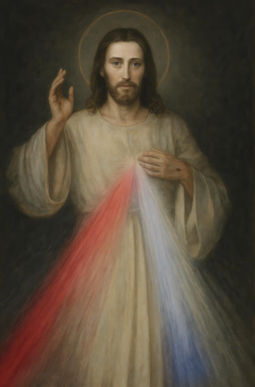 Divine Mercy Religious Digital Download | Digital Art Painting - Etsy