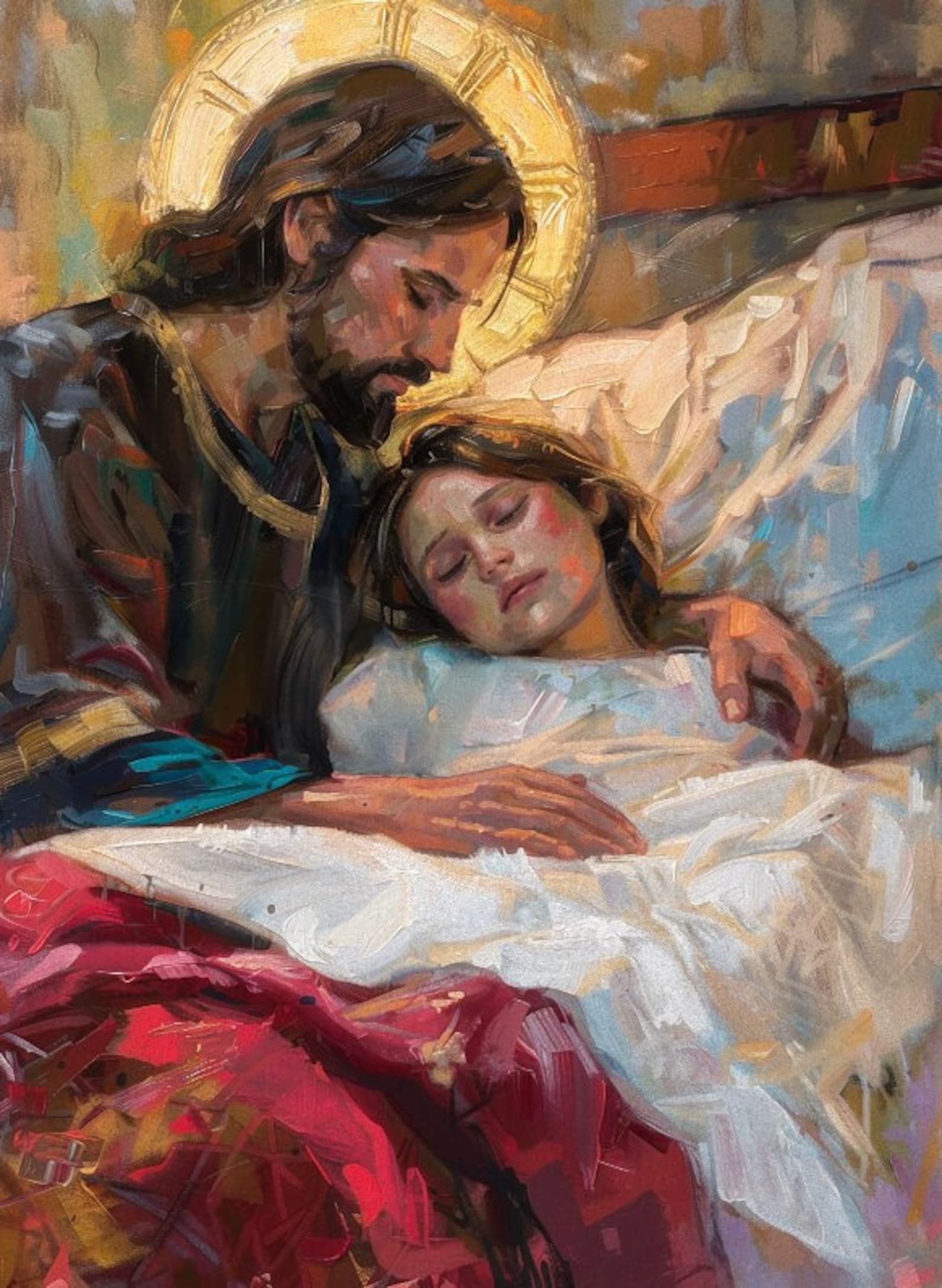 Jesus Healing the Sick Digital Download Instant Religious Art - Etsy