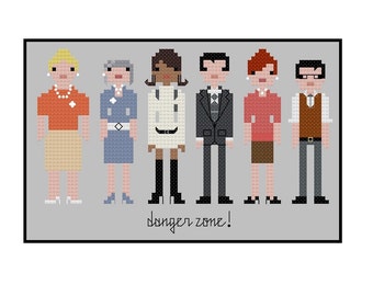 Stargate SG-1 Parody Cross Stitch Pattern PDF Instant | Etsy