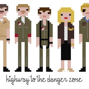 Top Gun- Cross Stitch Pattern PDF Instant Download - Etsy