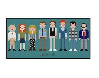 Modern Family Parody Cross Stitch PDF Instant Download | Etsy