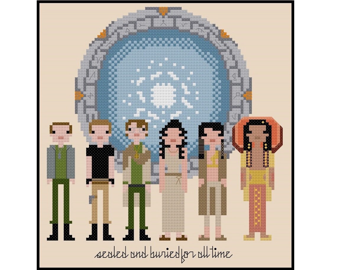 Stargate Parody- Cross Stitch Pattern PDF Instant Download - Etsy