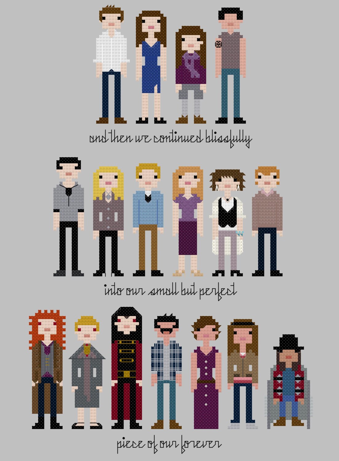Twilight Saga Parody Cross Stitch Pattern PDF Instant Download - Etsy