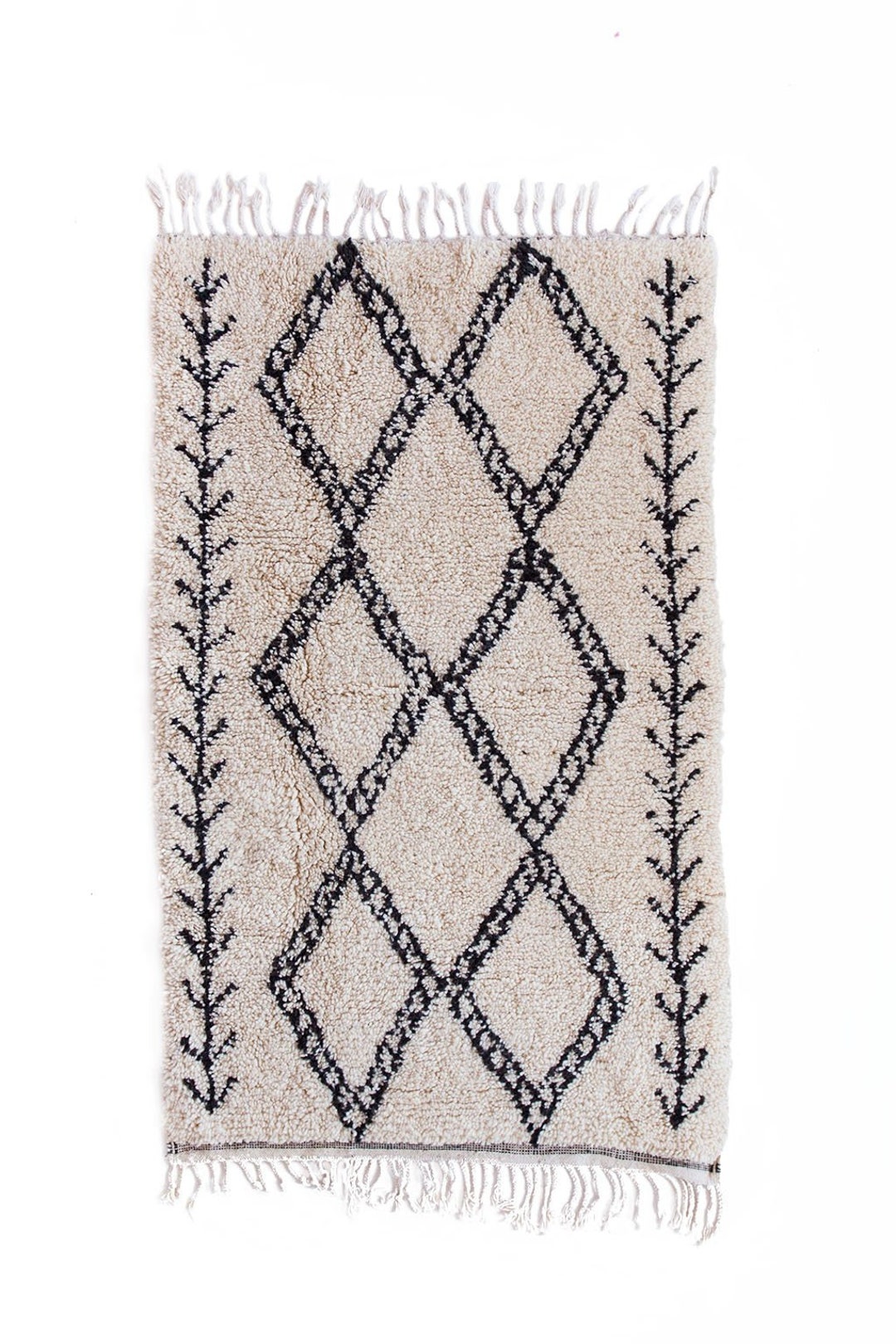 Handwoven Arrows Berber Rug: Moroccan Wool Boho Rug (3ft X 5.6ft) - Etsy