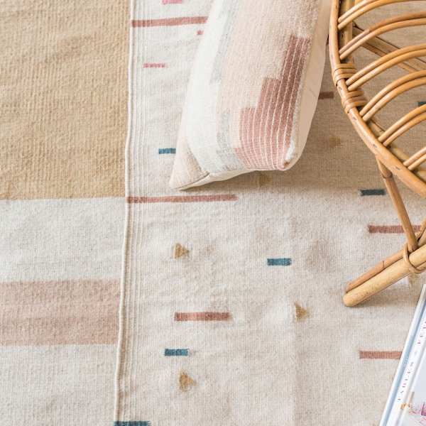 Geometric Rug - Etsy