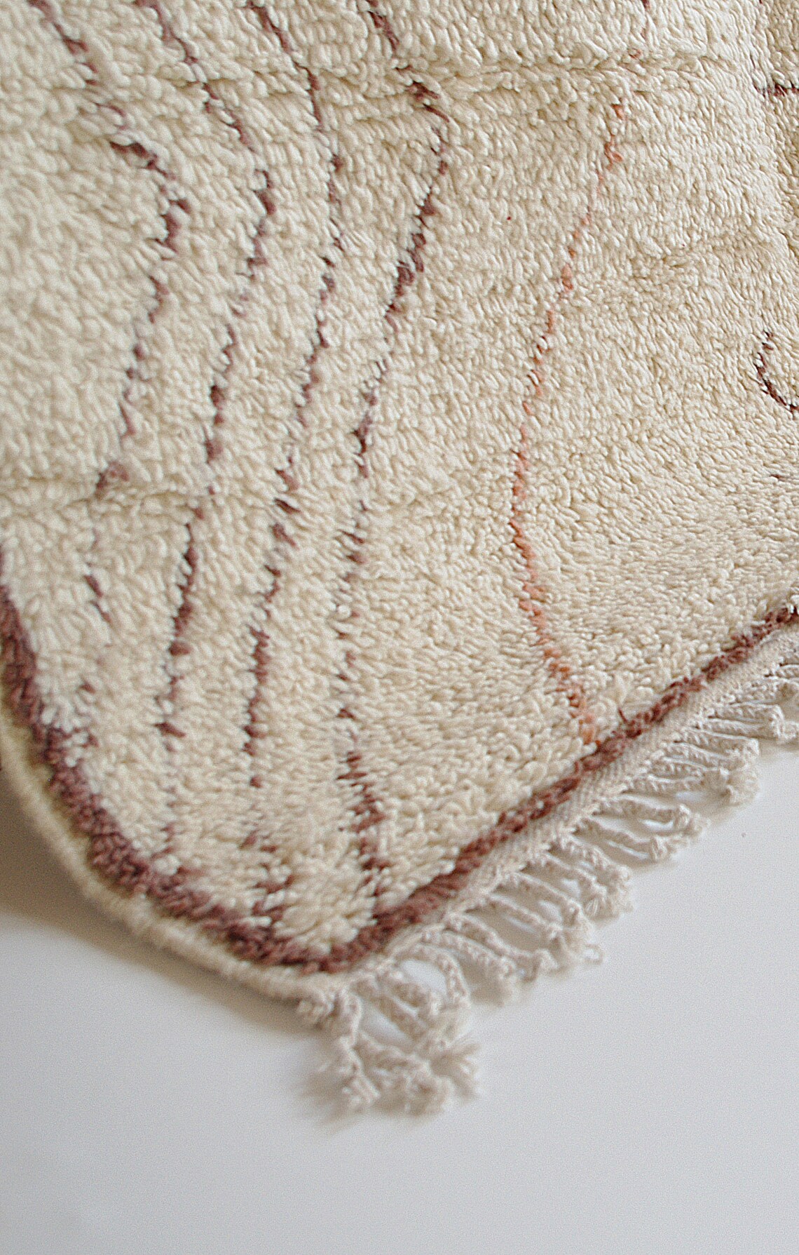 THE SFIA Neutral Cream Wool Rug Berber Rug Faire Trade Rug - Etsy