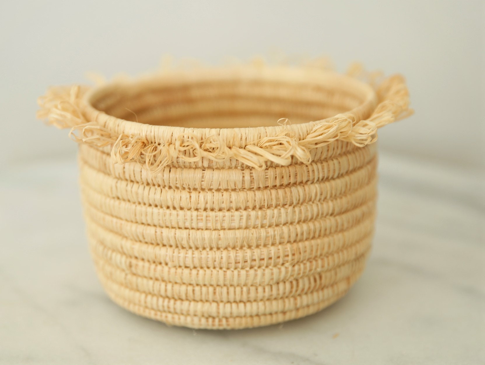 Small Plant Basket Straw Basket Fruit Basket Storage - Etsy