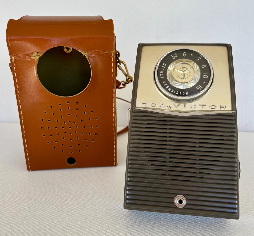 Vintage Working 1959 RCA Victor 1-T-2F Deluxe Transistor AM Radio With ...