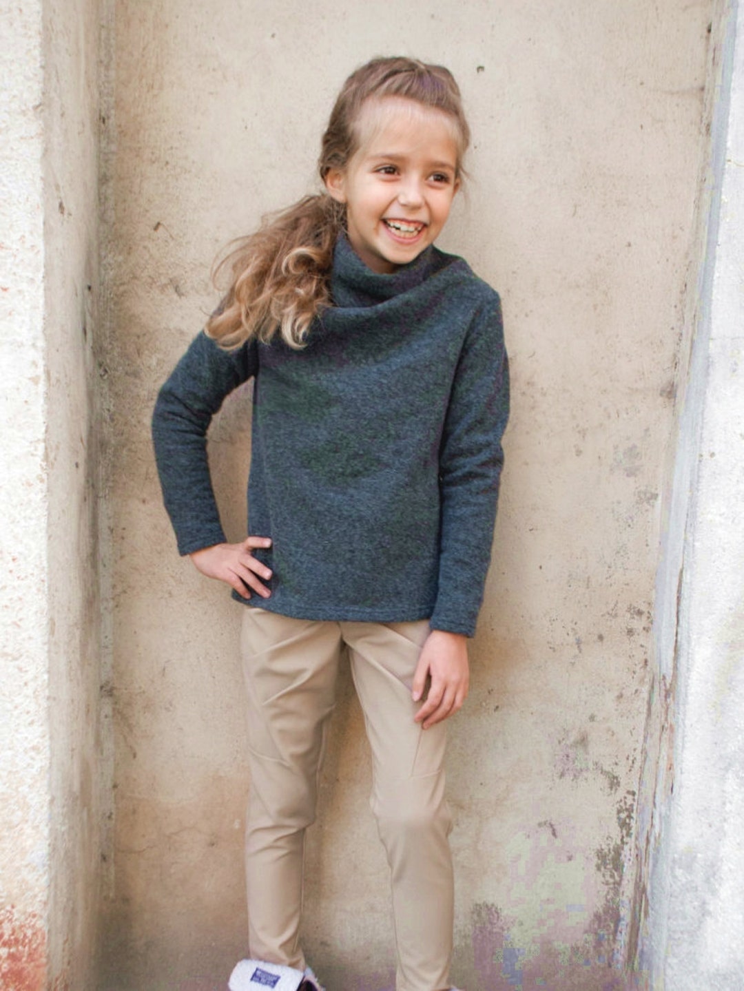 Turtleneck Sweater/high Neck Wool Sweater/turtle Neck Top/shawl Collar ...