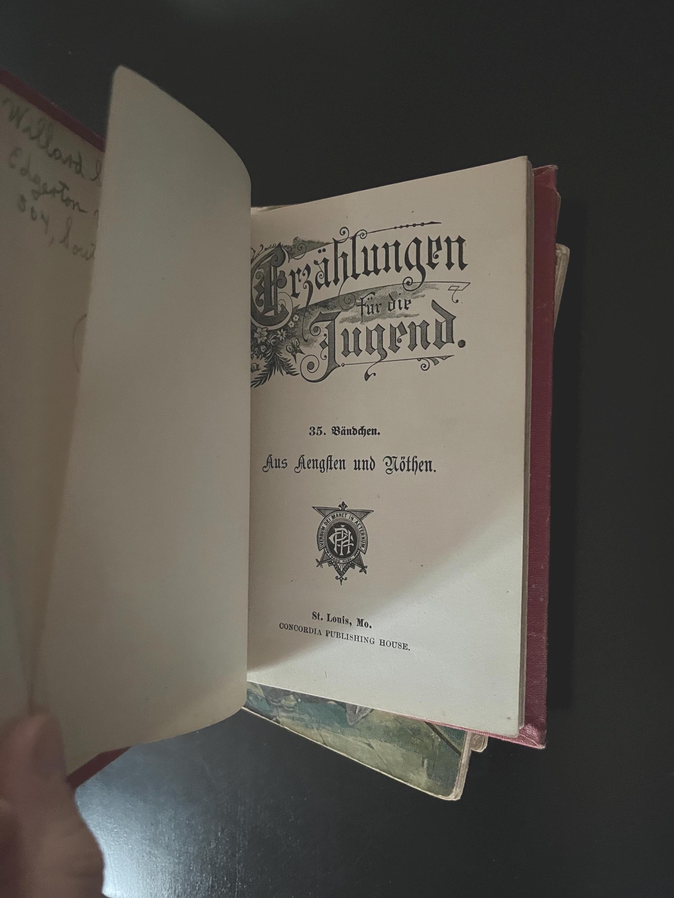 Antique German Language Children's Books, Circa 1900-1910 - Etsy
