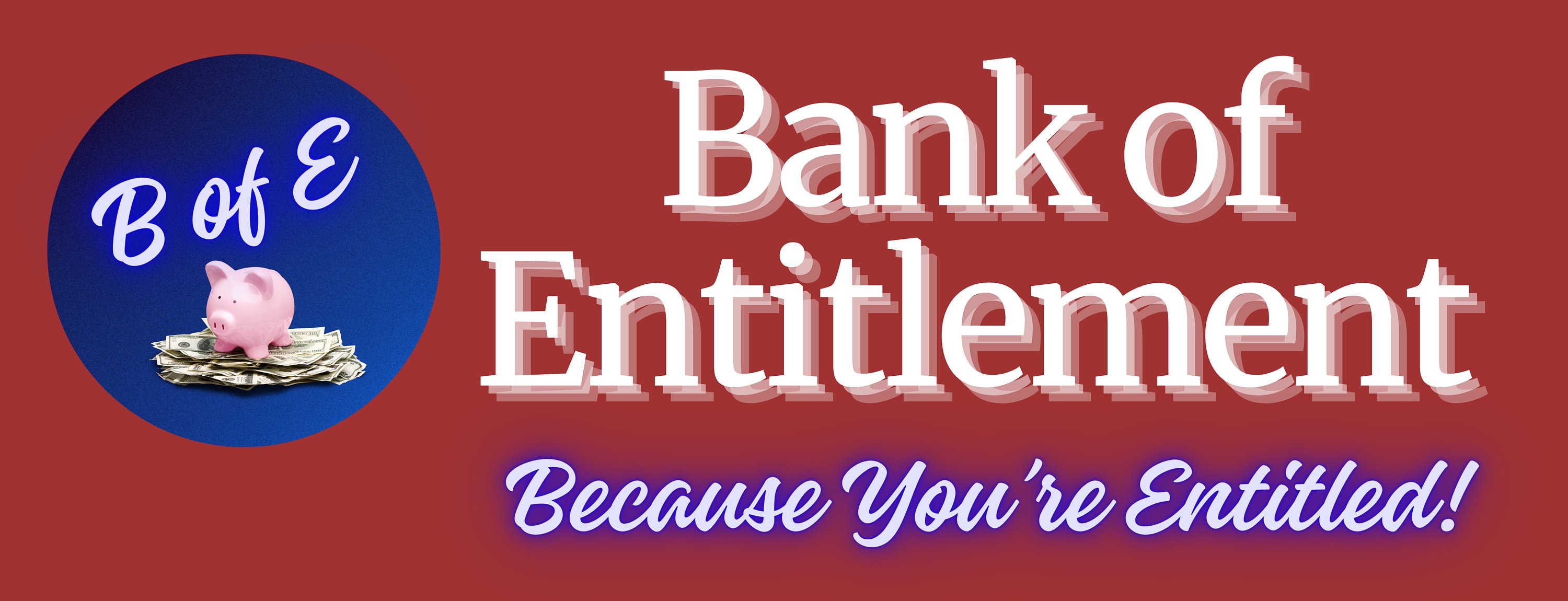 Bank of Entitlement Checking Account - Gag Gift for the Entitled People ...