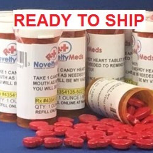 Novelty Meds CUSTOM MINTS gag Gift Fake Pills Rx Great - Etsy