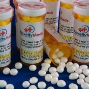 Novelty Meds CUSTOM MINTS gag Gift Fake Pills Rx Great Gift for Anyone ...