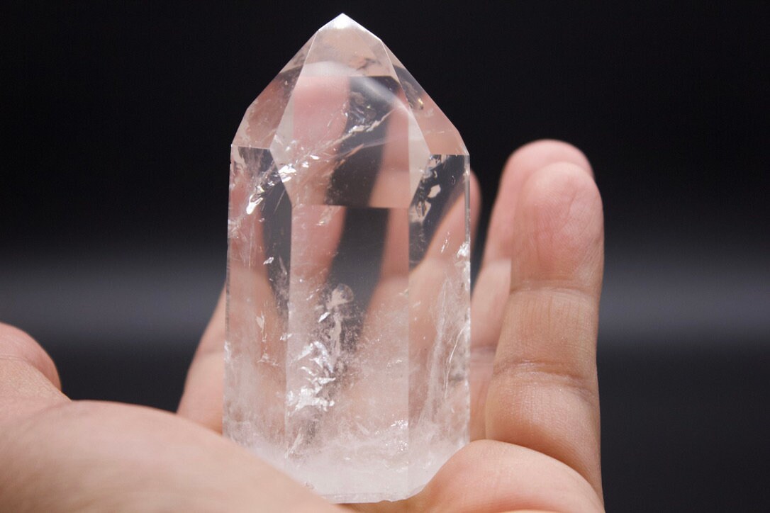 Torre de Cuarzo Claro Punto de Cuarzo Claro Cuarzo Claro de Alta ...