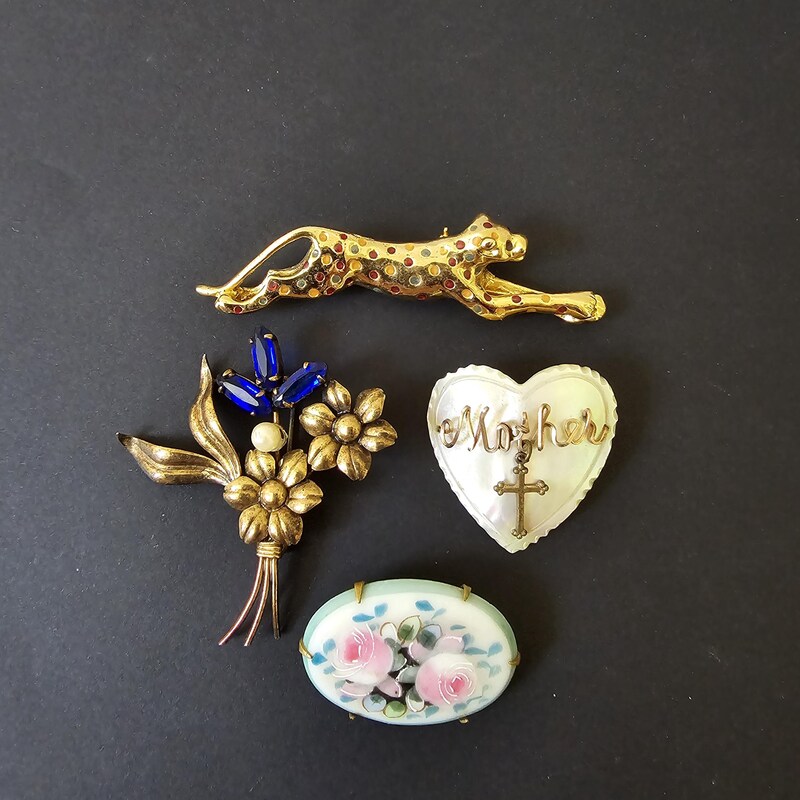 Leopard Brooch Pin - Etsy