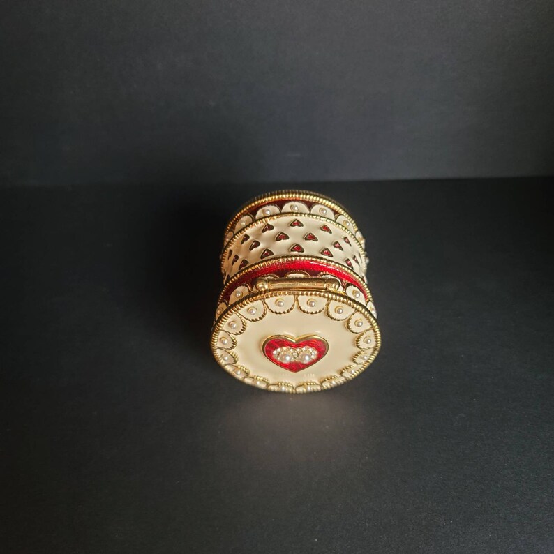 Wendy Reed 14k Trinket Box Adorned With Swarovski Crystals- "danielle ...