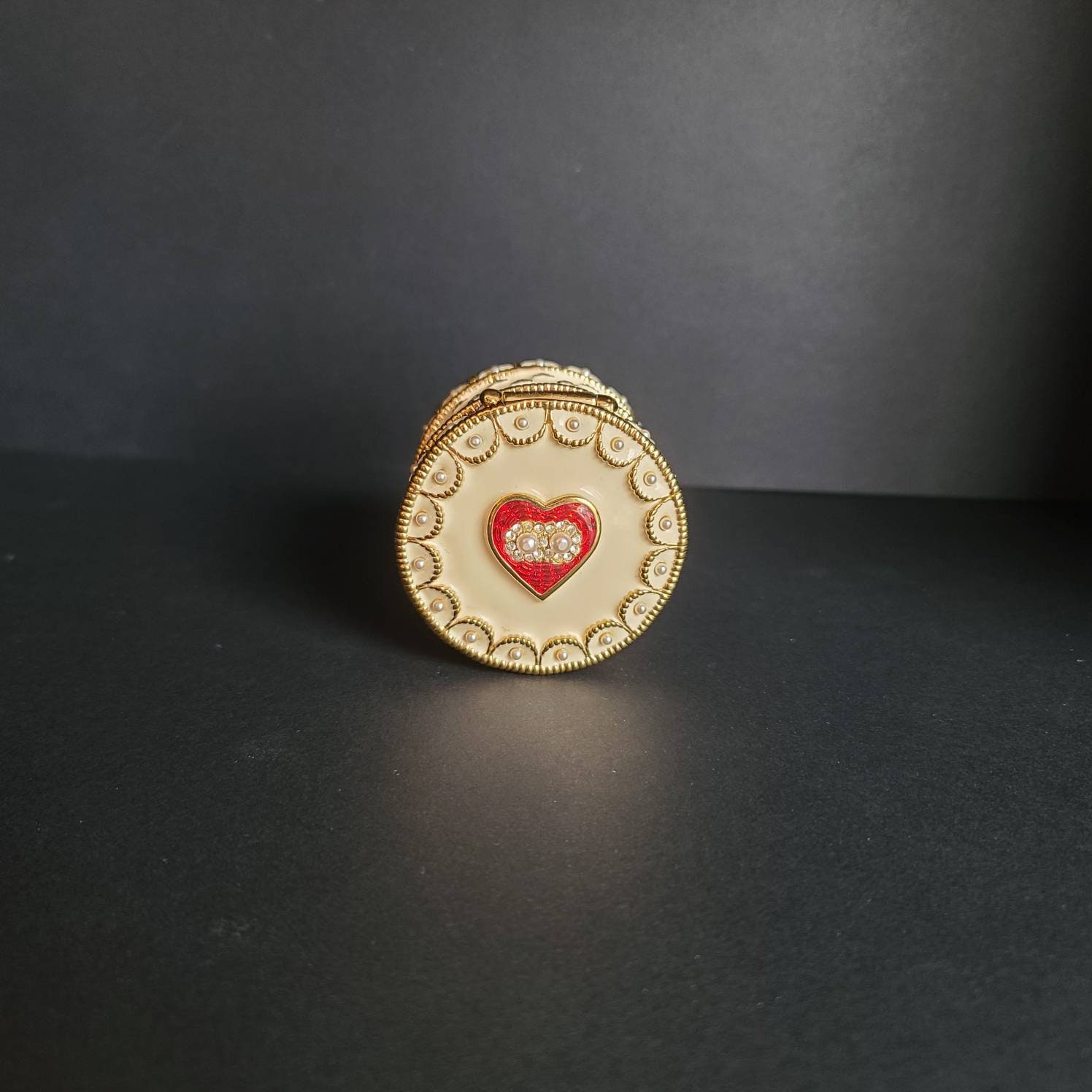 Wendy Reed 14k Trinket Box Adorned With Swarovski Crystals danielle - Etsy