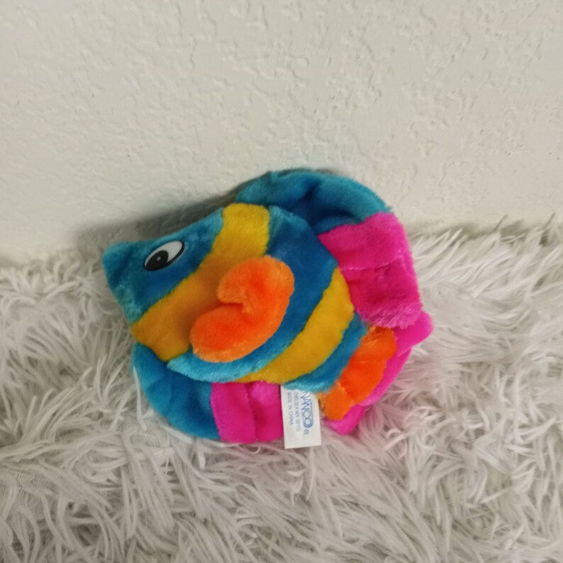 Vintage Nanco Stuffed Plush Tropical Fish Saltwater Aquarium - Etsy