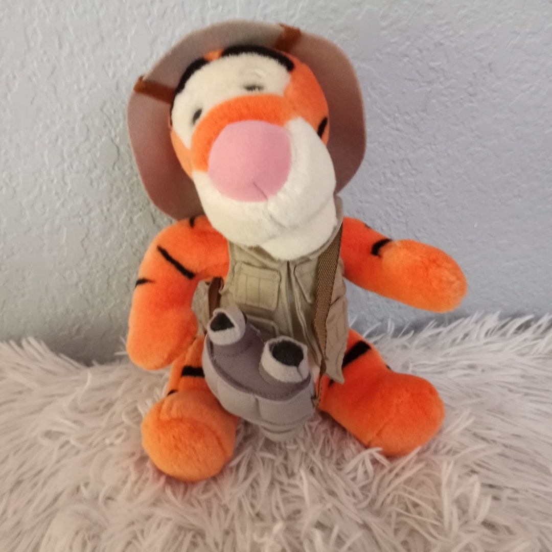 Disney Parks Tigger Safari Stuffed Plush Pooh Binoculars 9" - Etsy