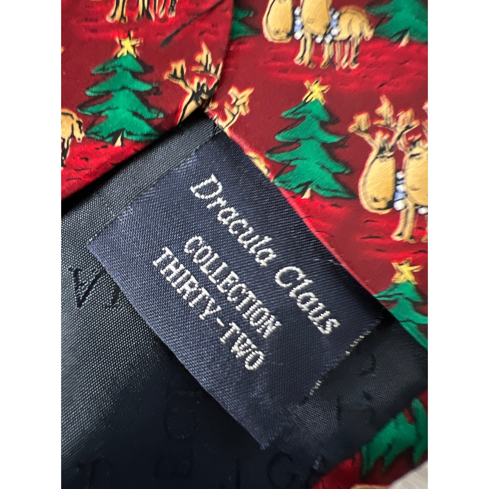 Jerry Garcia Dracula Claus Neck Tie Necktie Christmas Collection 32 ...
