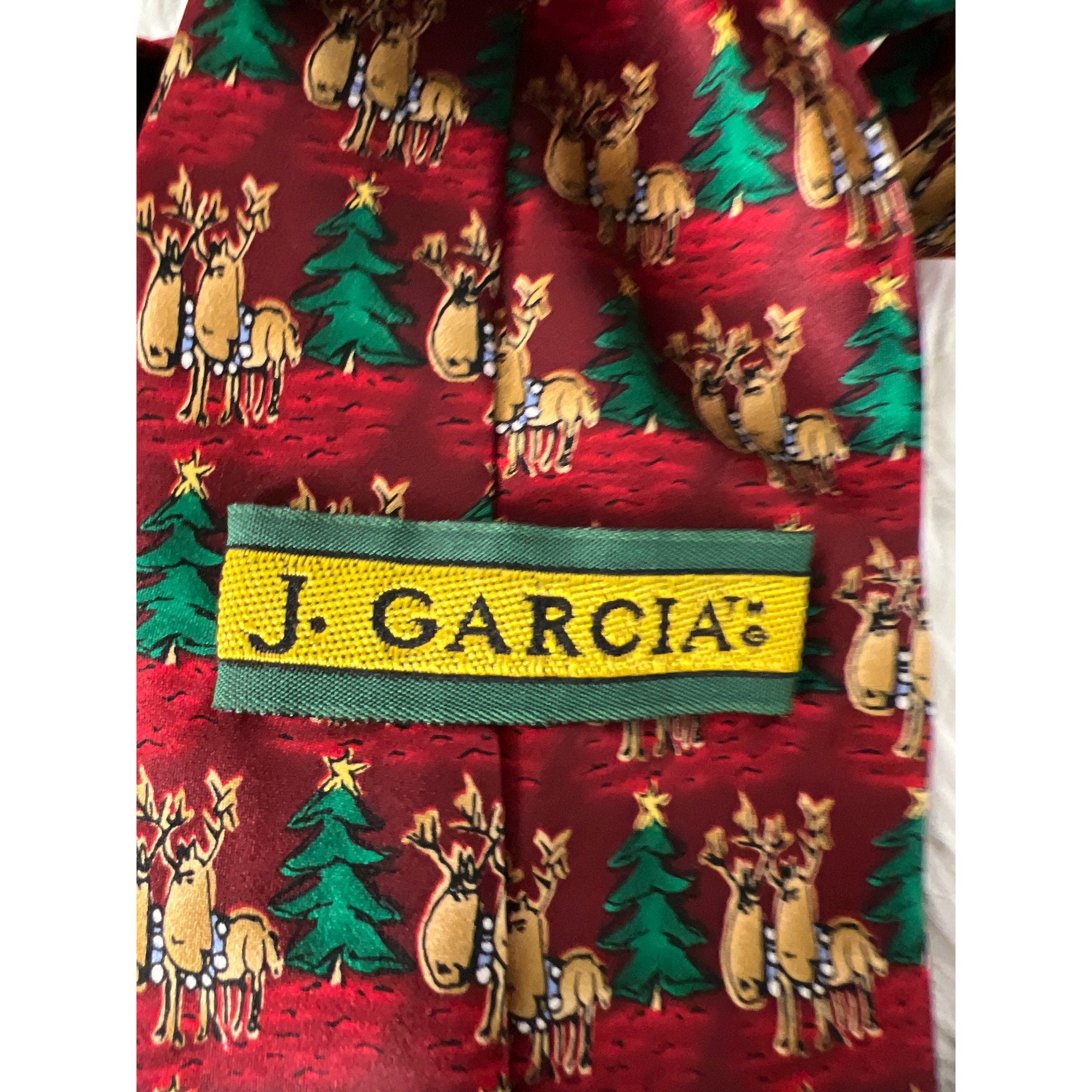 Jerry Garcia Dracula Claus Neck Tie Necktie Christmas Collection 32 ...