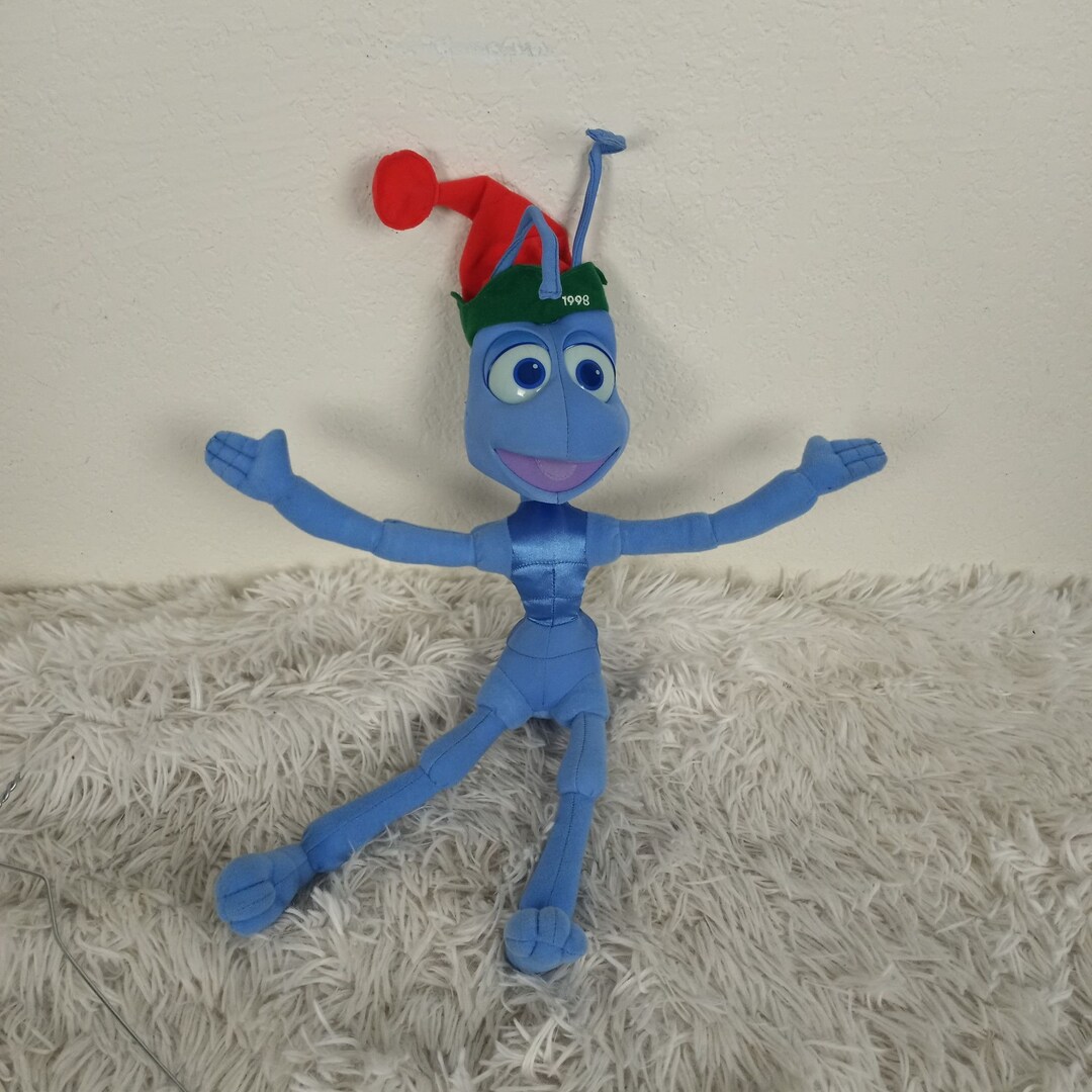 A Bug’s Life Flik 1998 Special Edition Plush Christmas Santa Hat 19" - Etsy