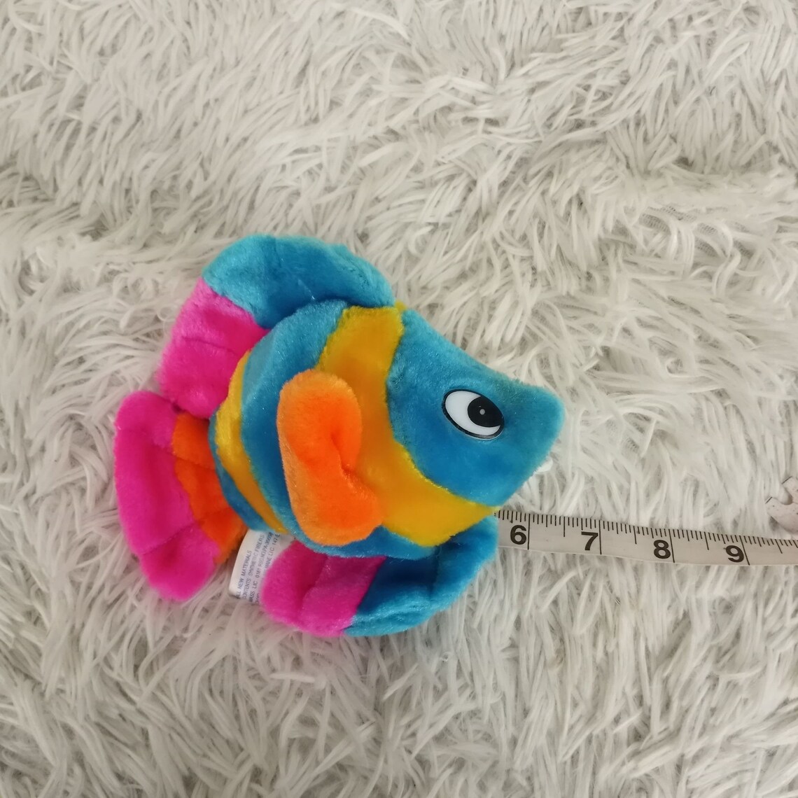 Vintage Nanco Stuffed Plush Tropical Fish Saltwater Aquarium - Etsy