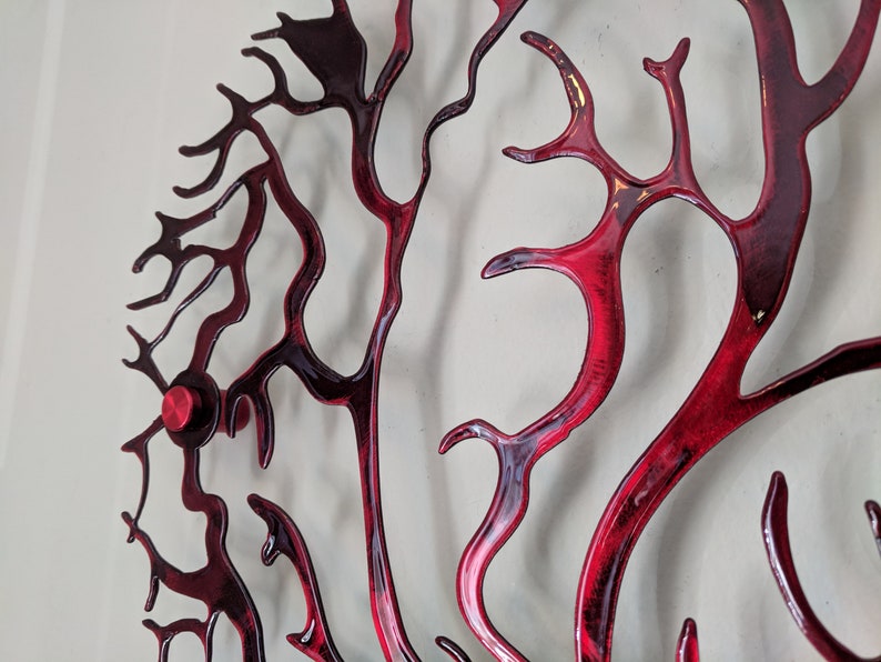 Tree of Love, Love, Heart, Tree, Metal Wall Art, Art, Wall Art, Living ...