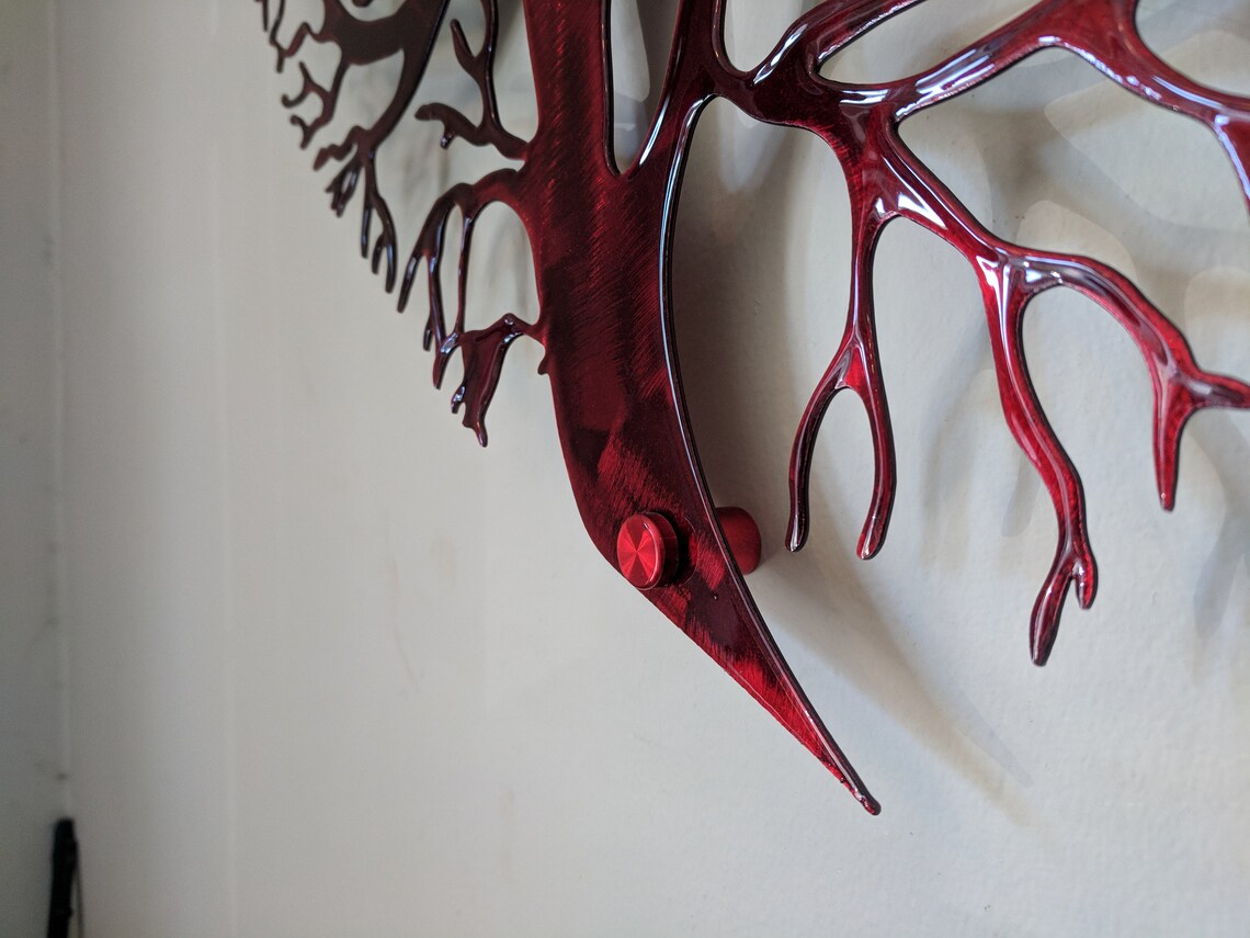 Tree of Love, Love, Heart, Tree, Metal Wall Art, Art, Wall Art, Living ...