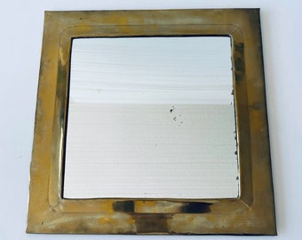 Antique Mirror Square - Etsy