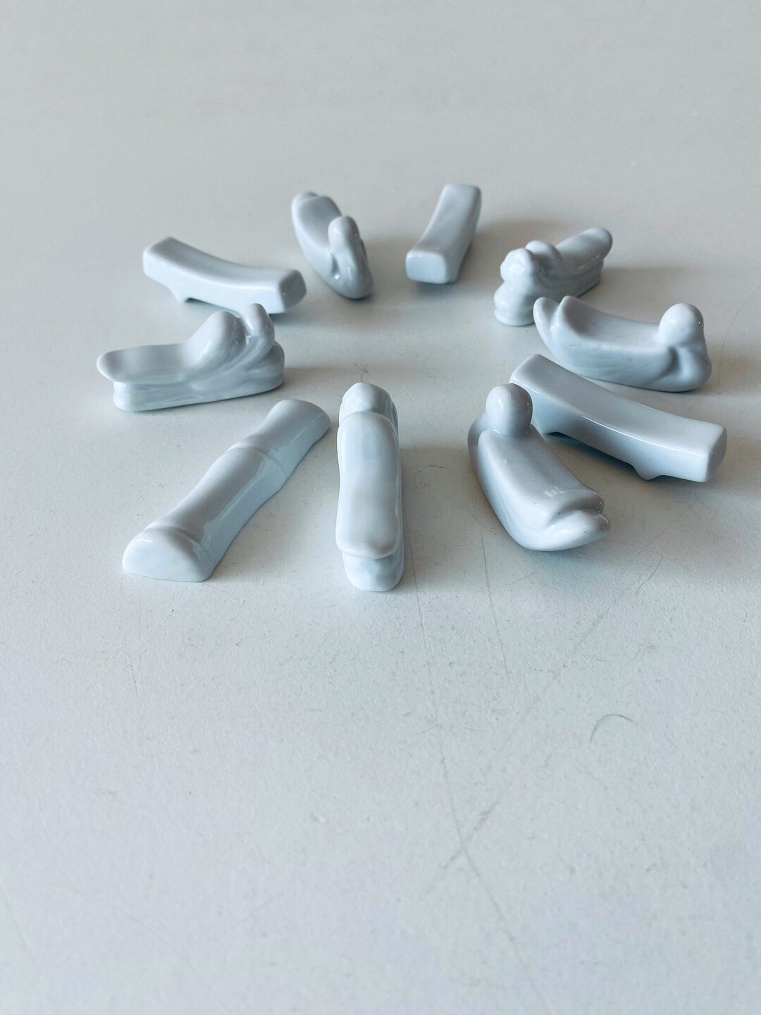 10 Antique Ceramic Knife Rests - Etsy