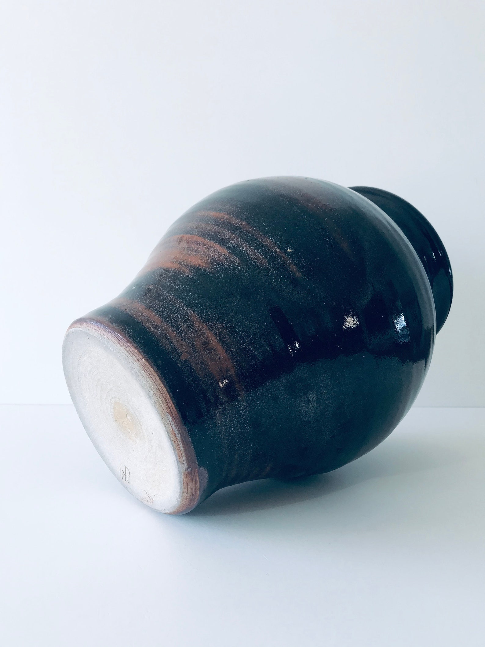 Vase en grès signé André Nault - Etsy France