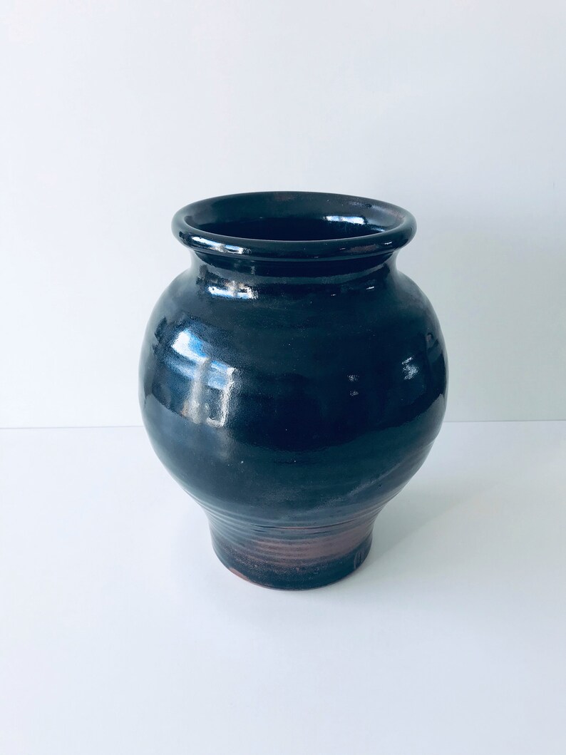 Vase en grès signé André Nault - Etsy France