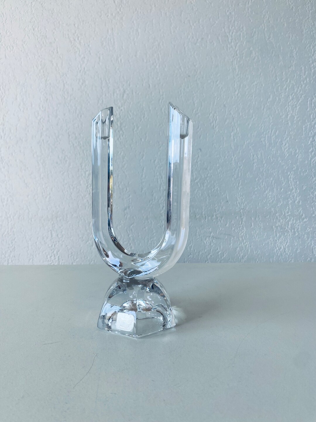 Baccarat Crystal Double-light Candle Holder - Etsy
