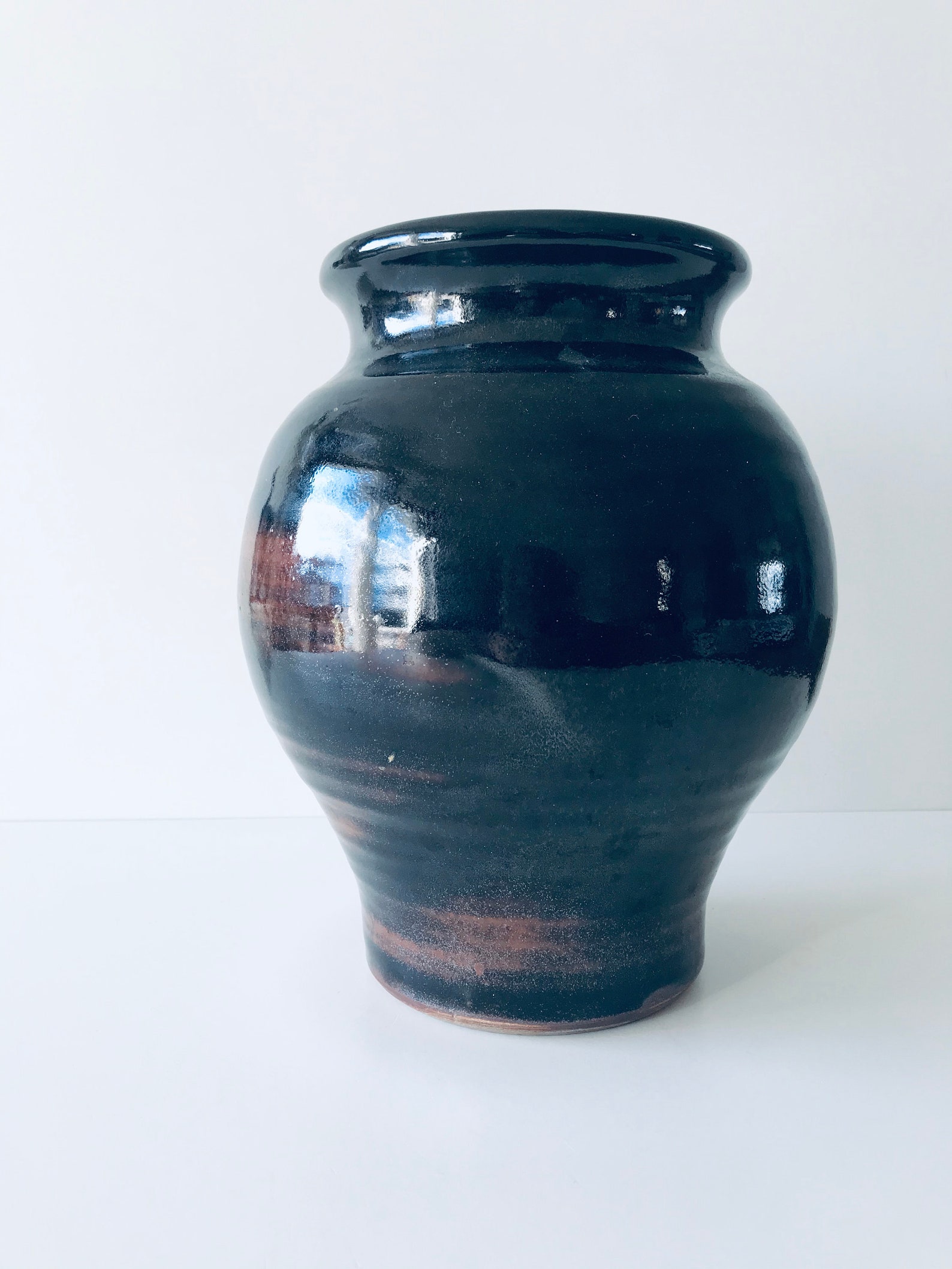 Vase en grès signé André Nault - Etsy France