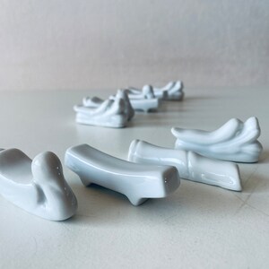 10 Antique Ceramic Knife Rests - Etsy