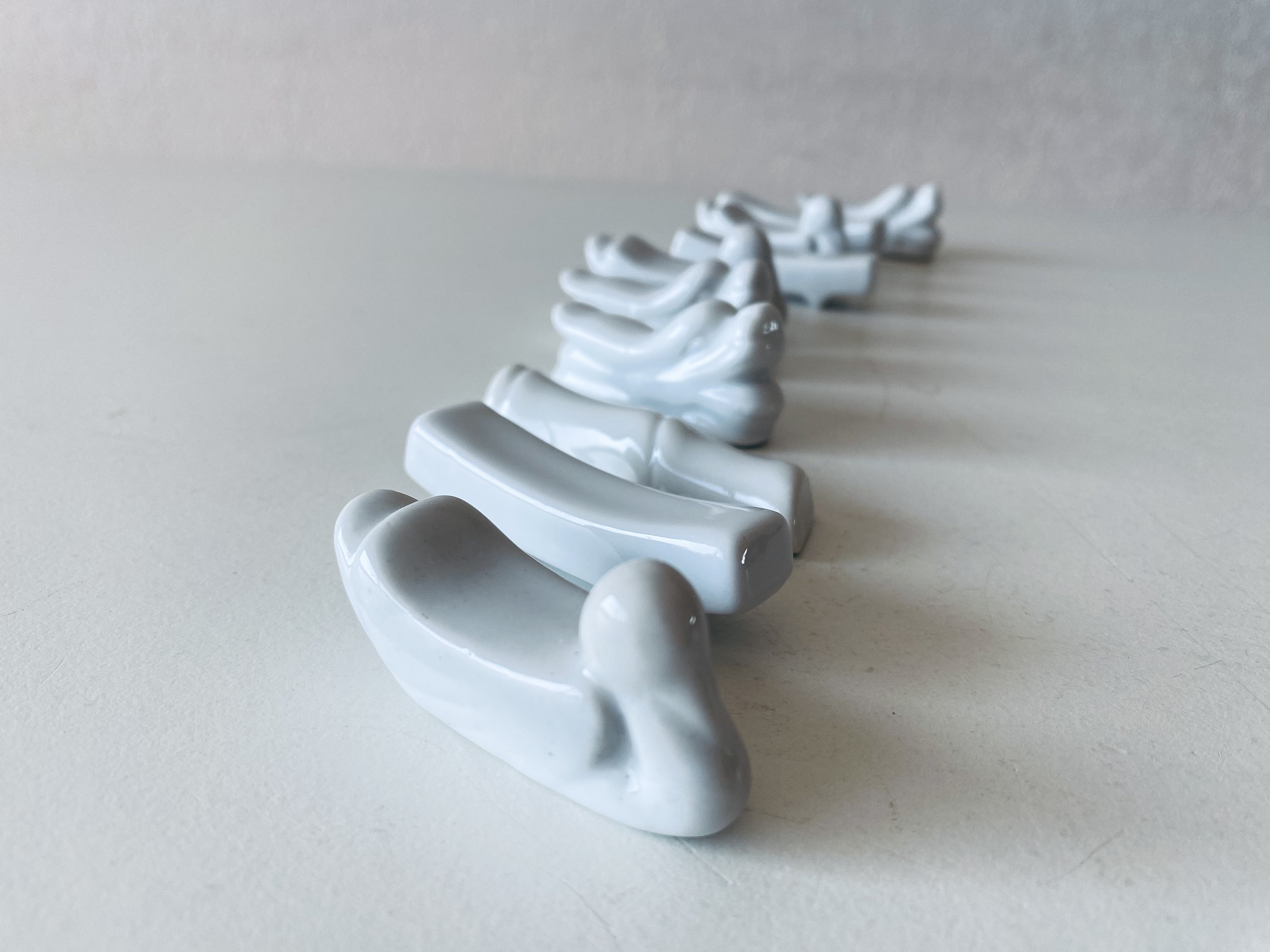 10 Antique Ceramic Knife Rests - Etsy