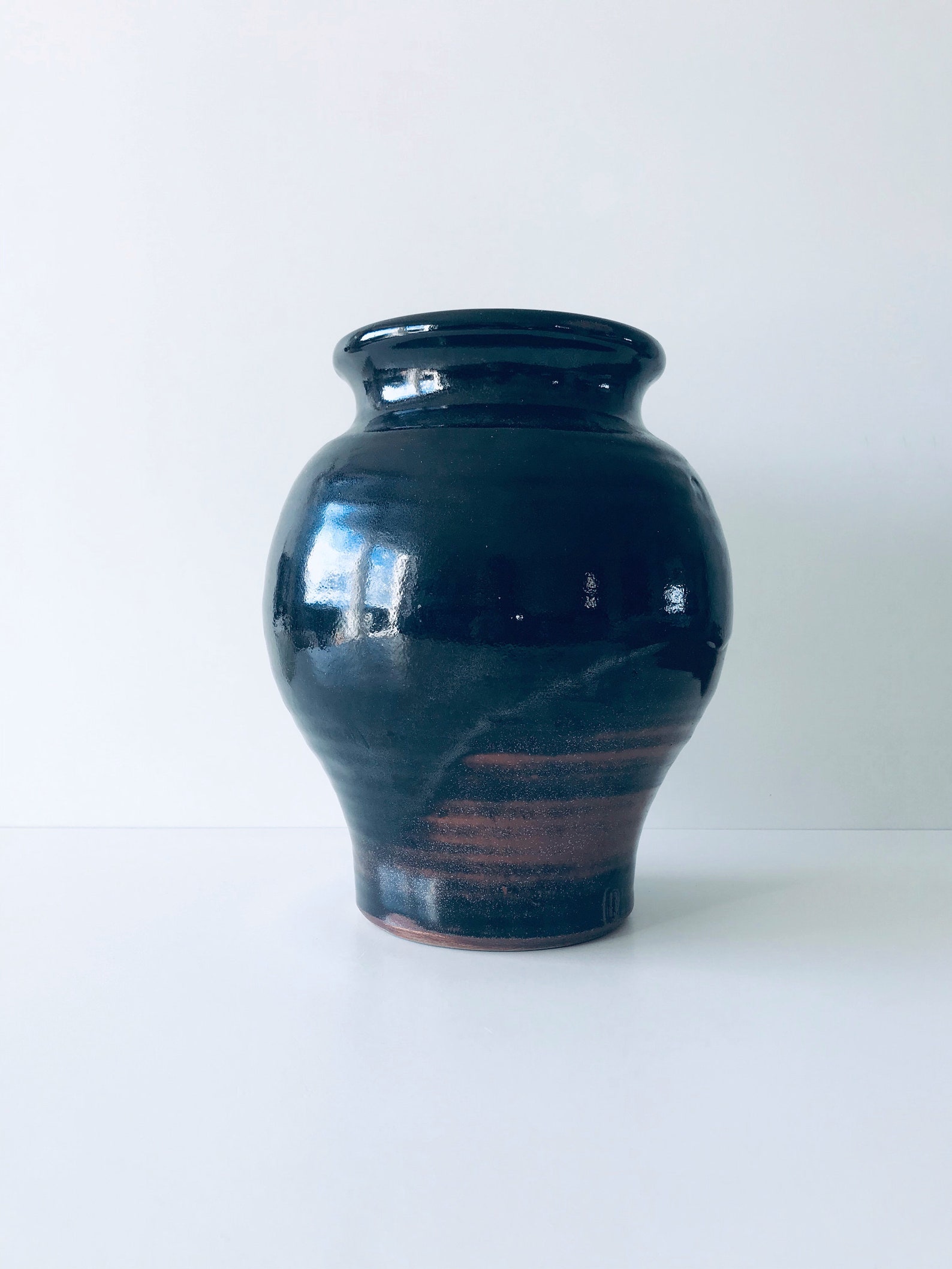 Vase en grès signé André Nault - Etsy France