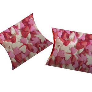 3x3 Heart Candies Printable Pillow Box //treat Box // Goodie Box ...