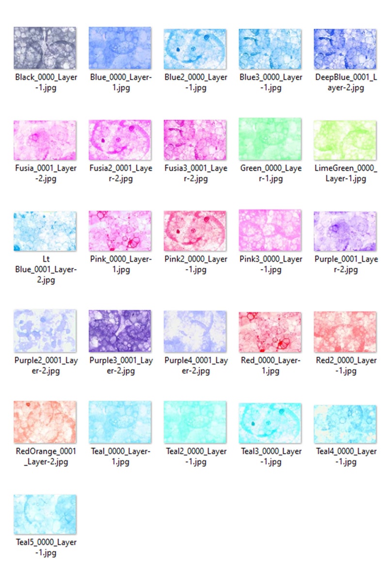 27 Multi-color Bubble - Digital Download - Textures to Use With ...