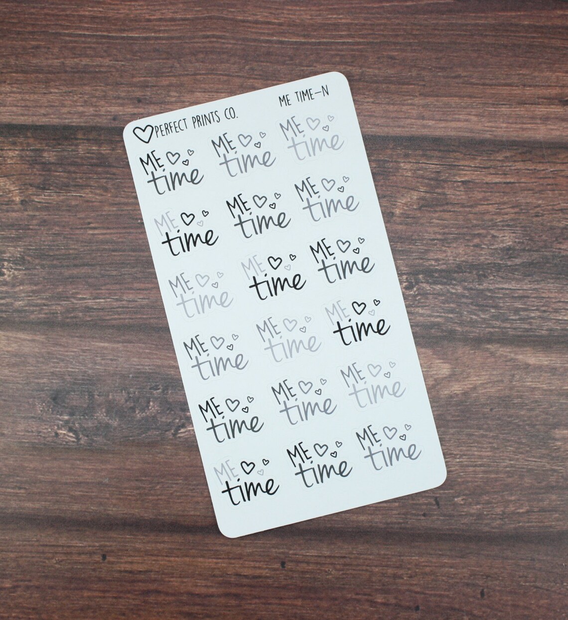 Me Time Planner Sticker for Use With Erin Condren Life - Etsy