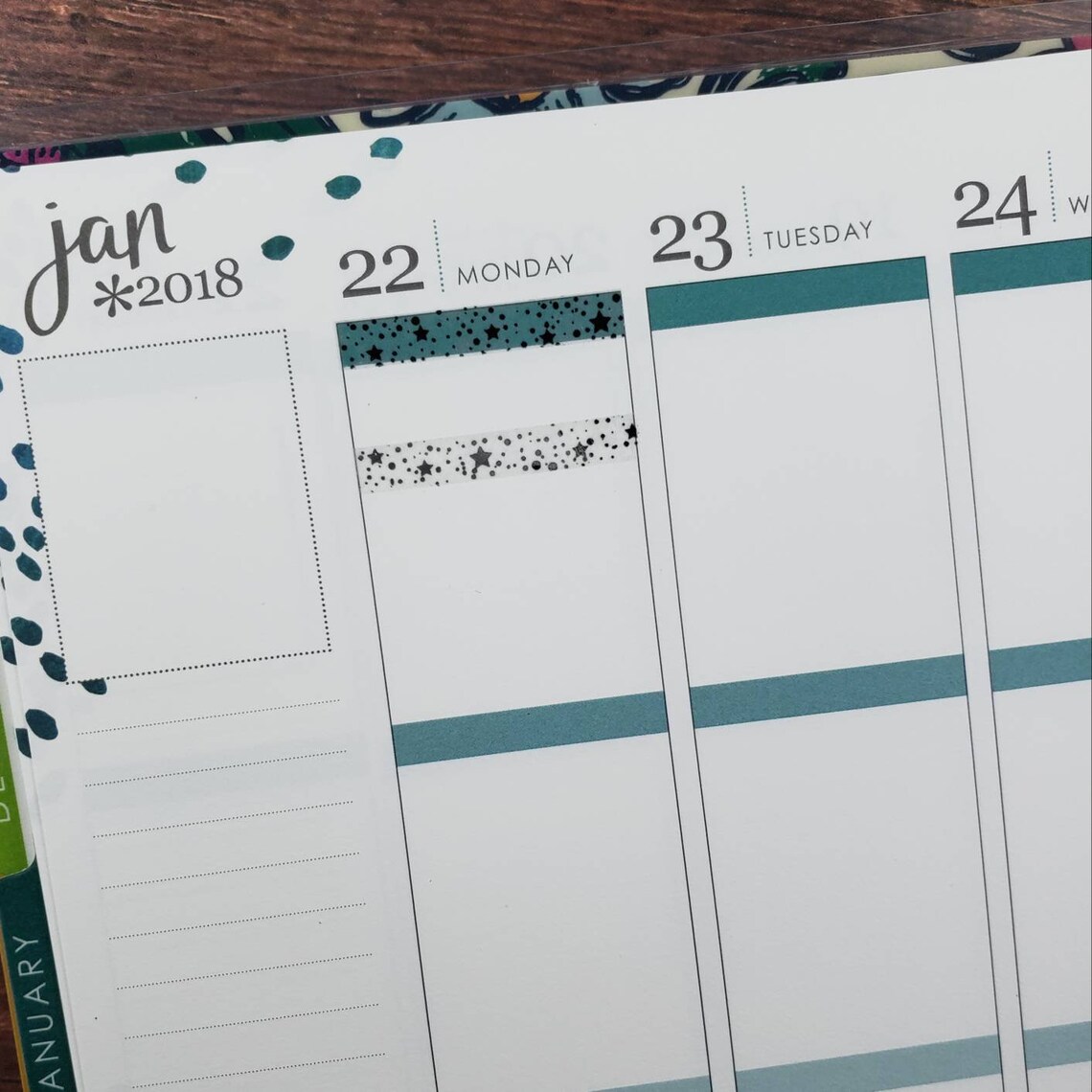 Foil Star Header Topper Stickers | Etsy