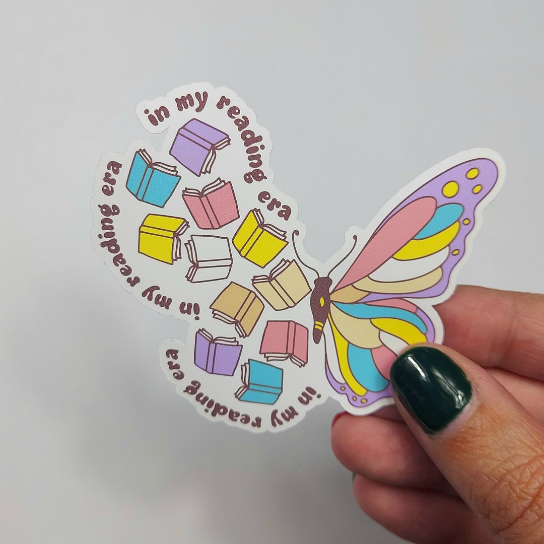In My Reading Era Diecut Sticker - Etsy