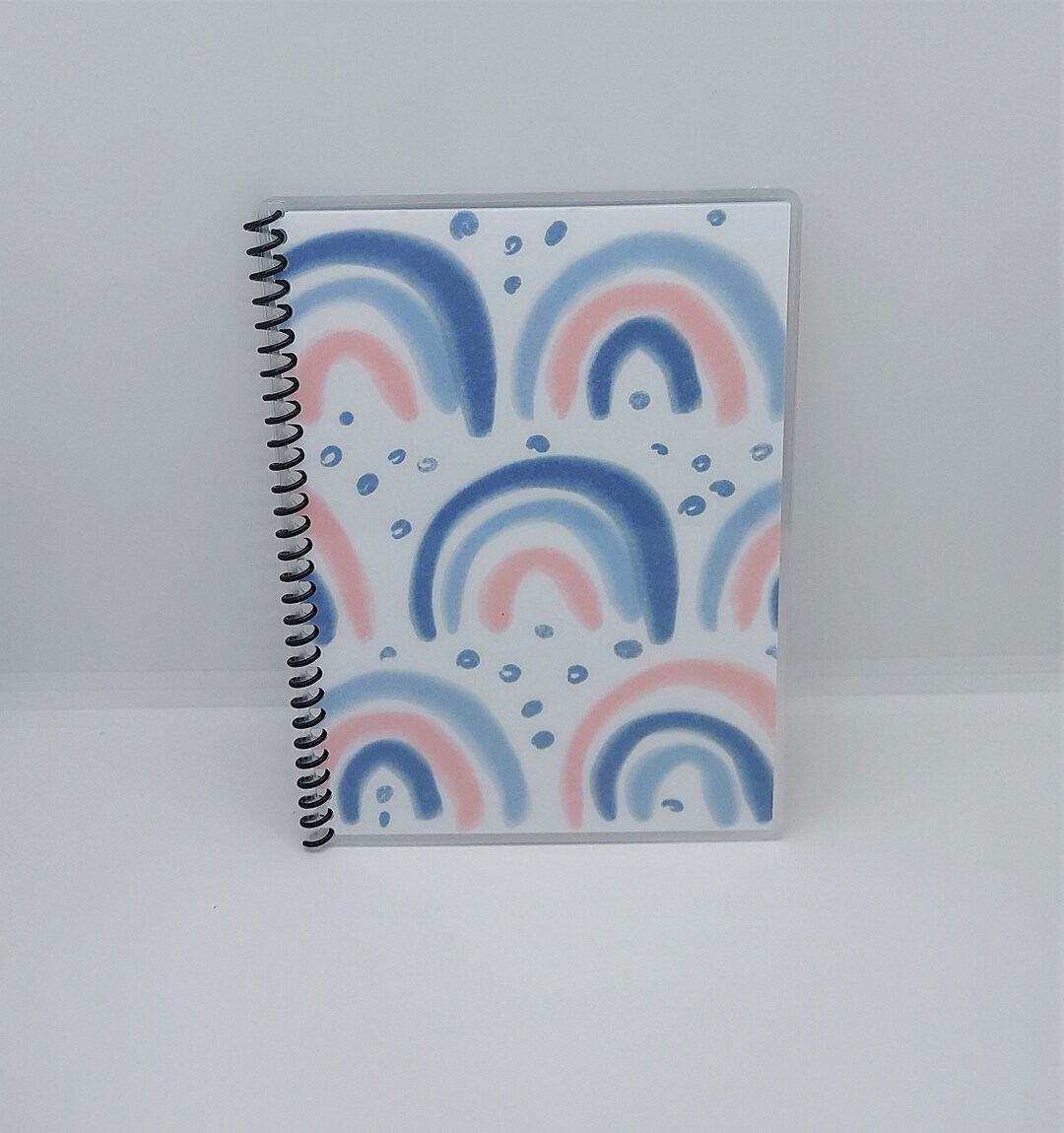 Abstract Rainbow Reusable Sticker Book - Etsy