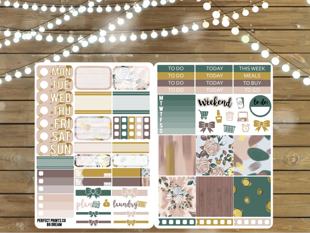 Dream B6 Sticker Kit - Etsy
