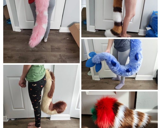 Fursuit Tails Commissions, Made to Order Custom Orders Open, Please ...