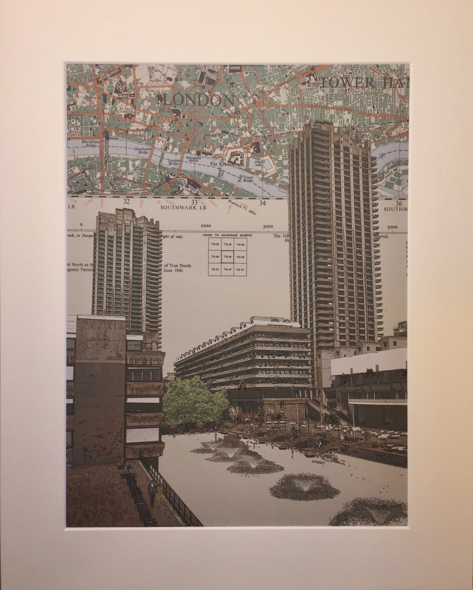Barbican London Map