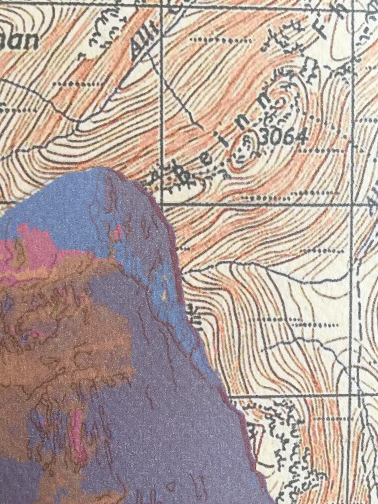 Glencoe Print on OS Ordnance Survey Map. Limited Edition Print - Etsy