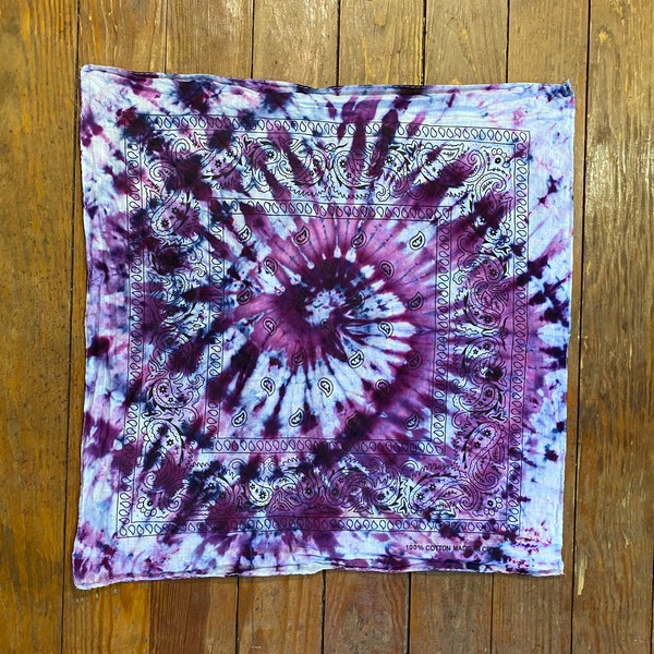 Tie Dye Bandana - Etsy